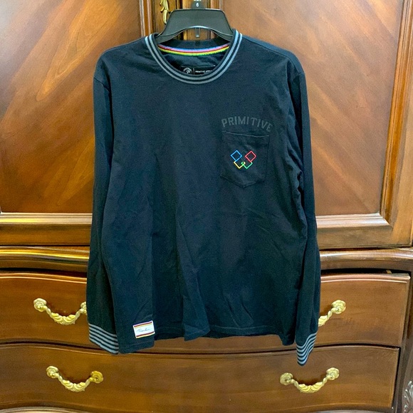 Primitive | Shirts | Mens Black Primitive Apparel Size M | Poshmark